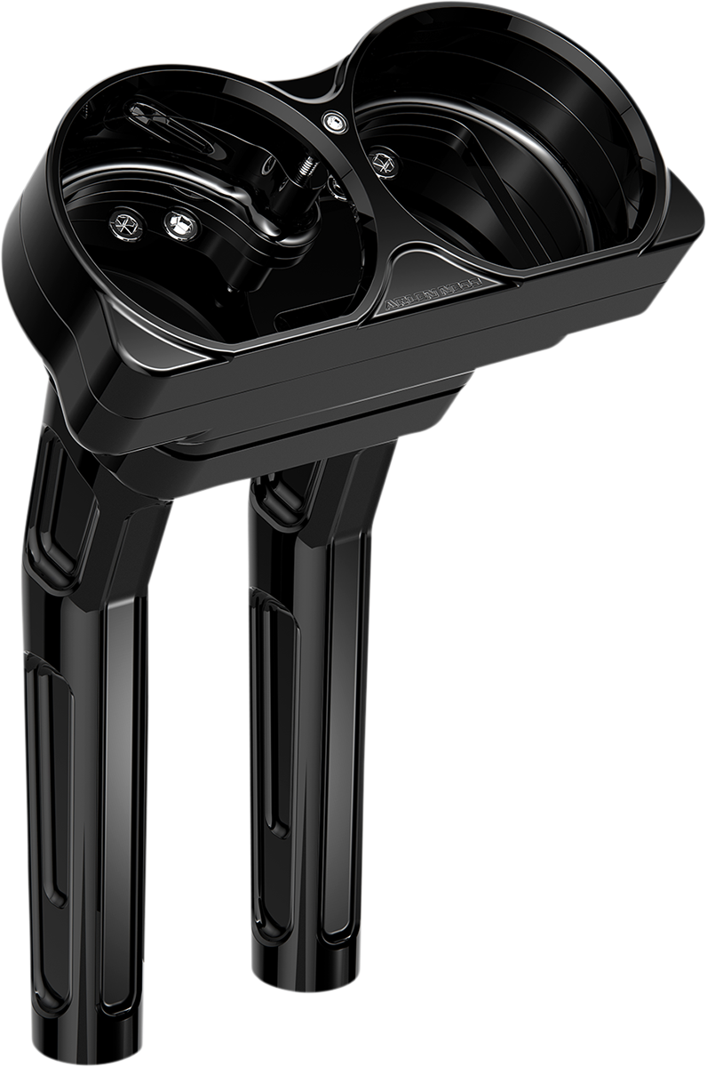 ARLEN NESS Method Kickback Handlebar Riser - 10" - Black 520-032