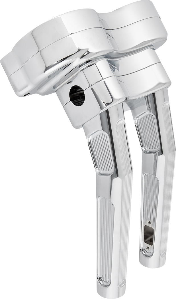 ARLEN NESS Method Kickback Handlebar Riser - 10" - Chrome 520-033