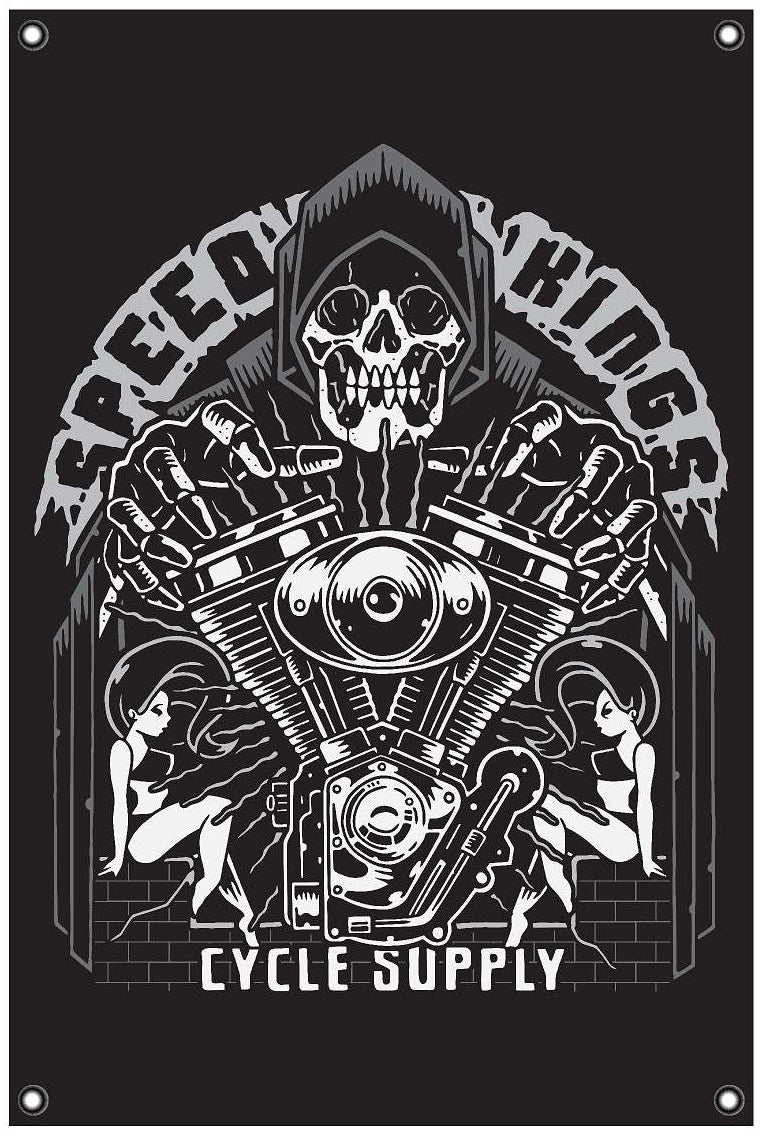 REAPER GARAGE BANNER